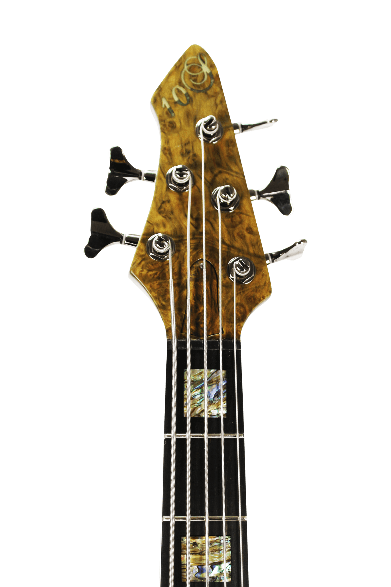 Xi 5 String Single Cut Camphor Burl - 10s